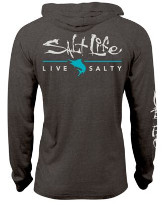 Salt Life Men's Signature UPF Performance Graphic Hoodie & Reviews ...