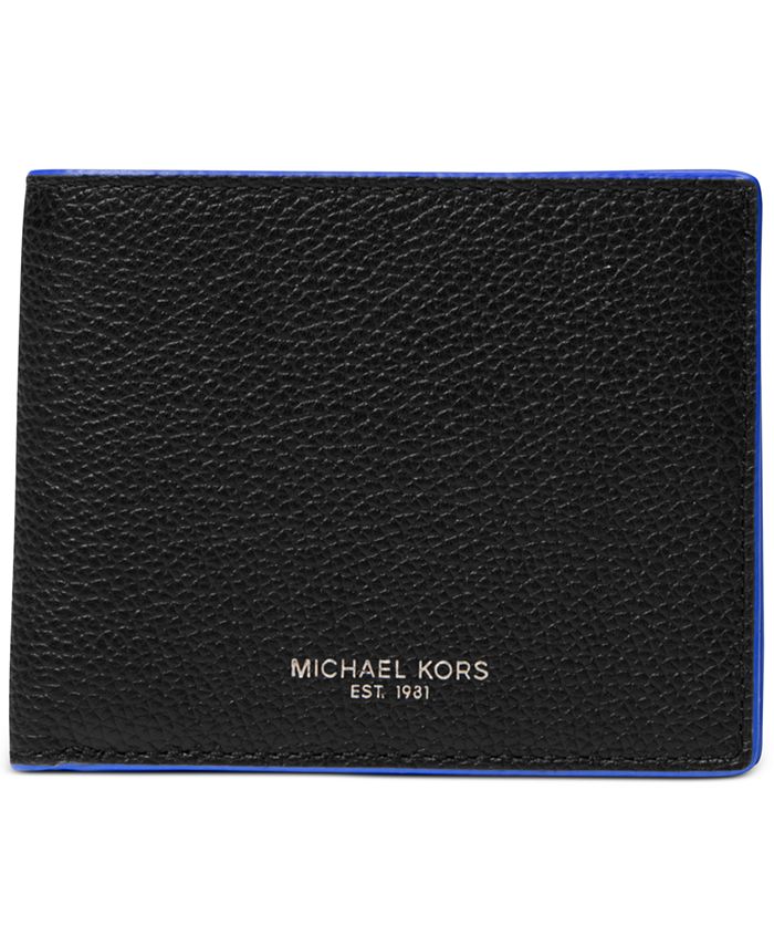 Michael Kors Men's Slim Leather Wallet - Macy's