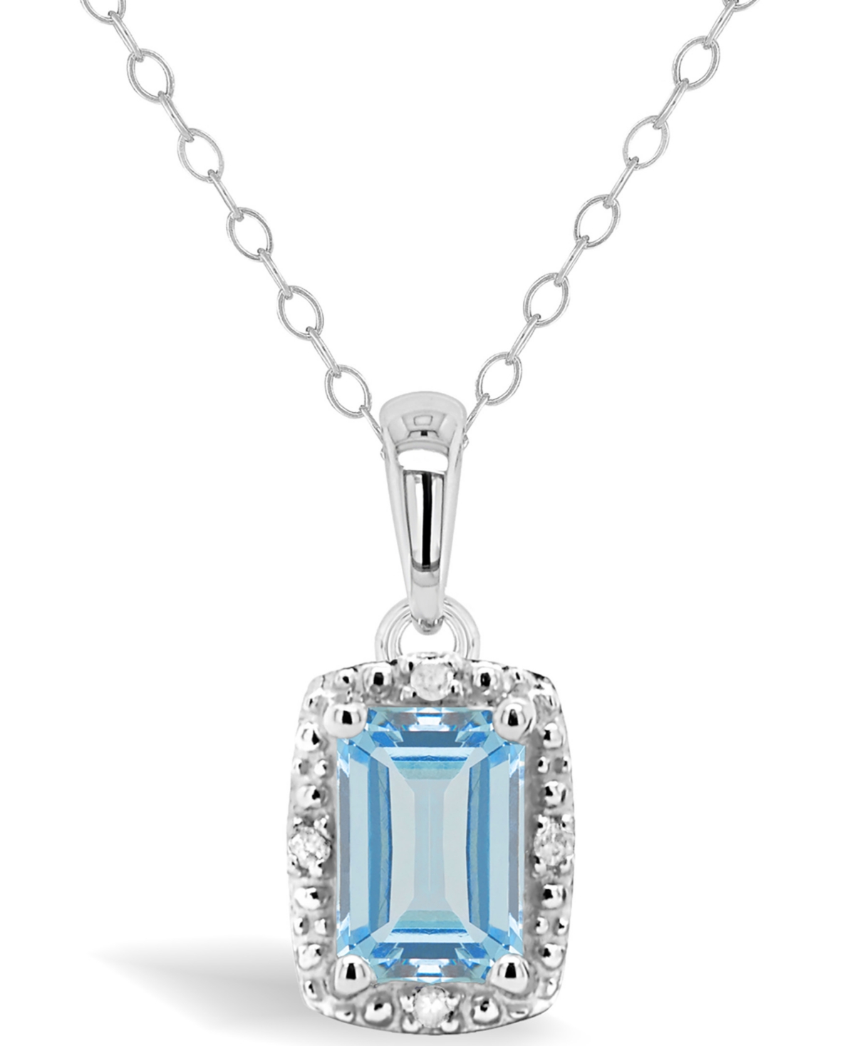 Click here for Opal (1/3 ct. t.w..) and Diamond Accent Pendant Ne... prices