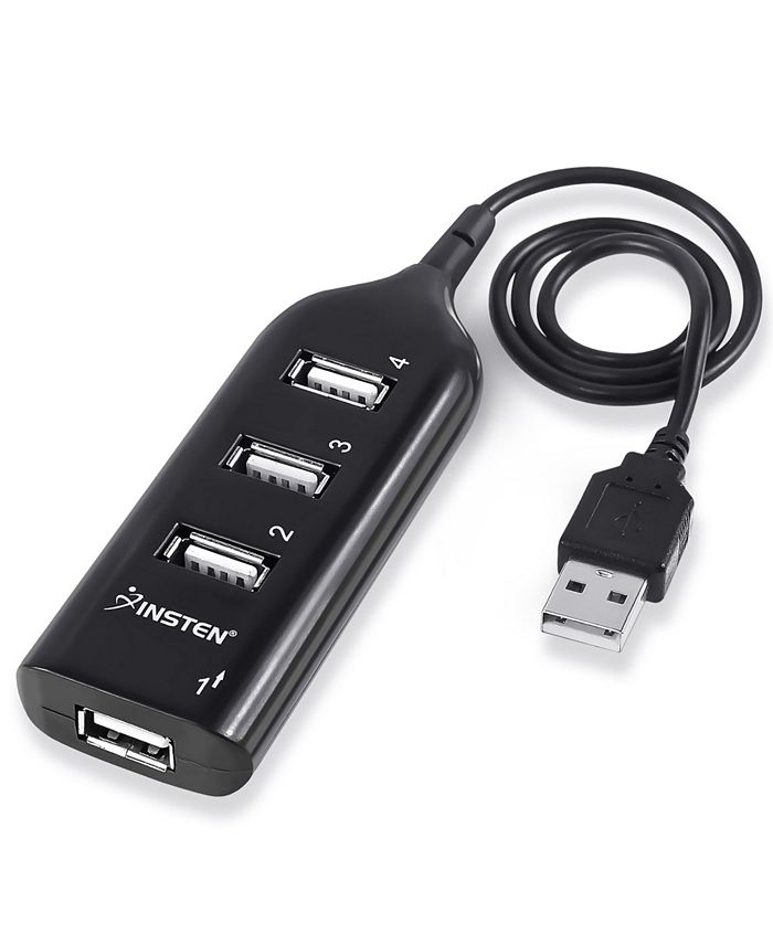 Insten 4-Port USB Hub - Macy's