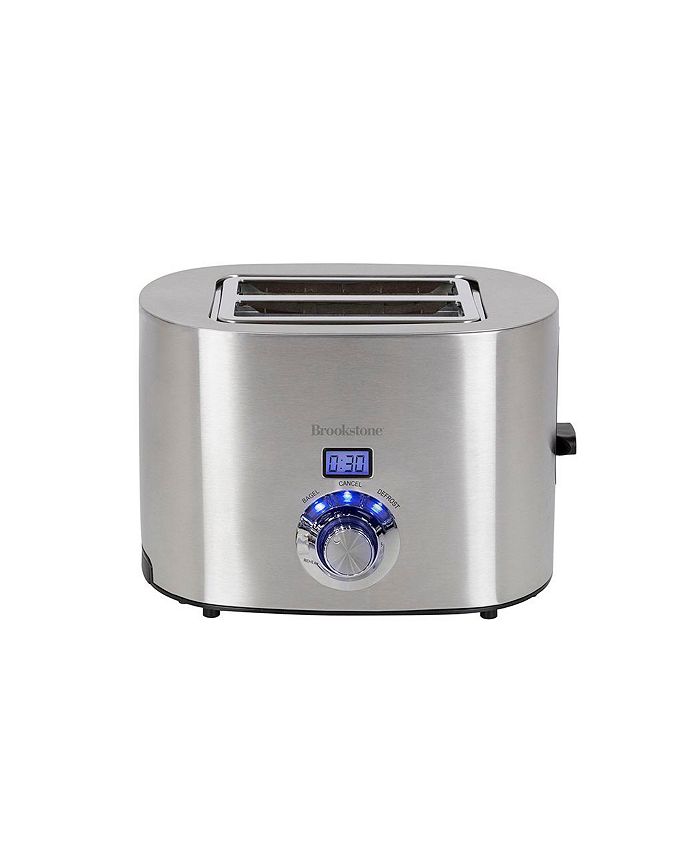 Kalorik Brookstone Stainless Steel Digital 2-Slice Rapid Toaster - Macy's