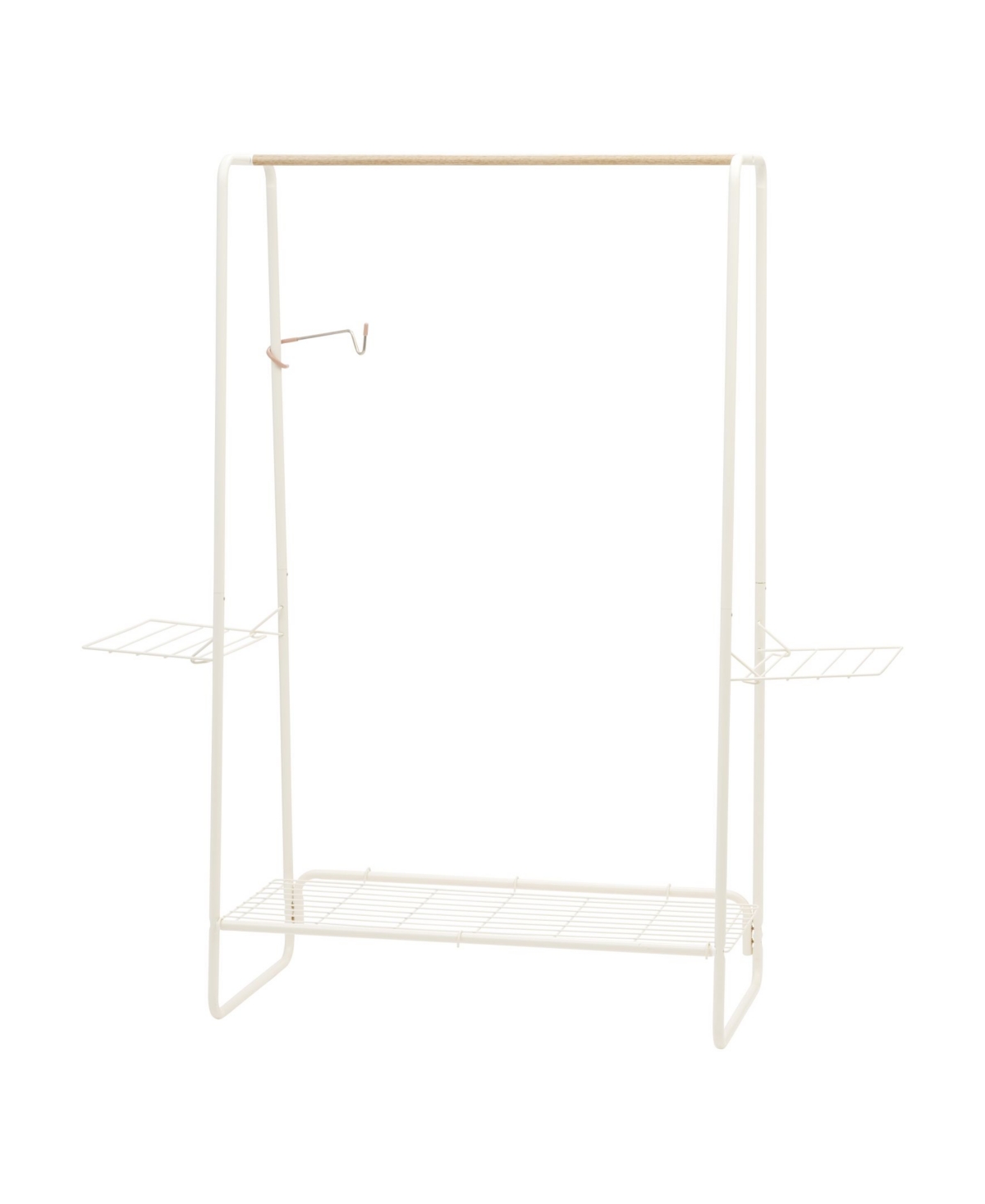 Click here for Iris Metal Freestanding Garment Rack with 3 Shelve... prices