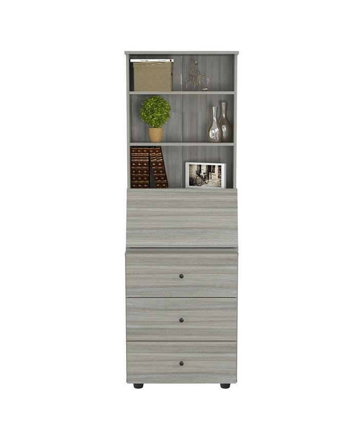 Inval America 3-Shelf Bookcase - Macy's