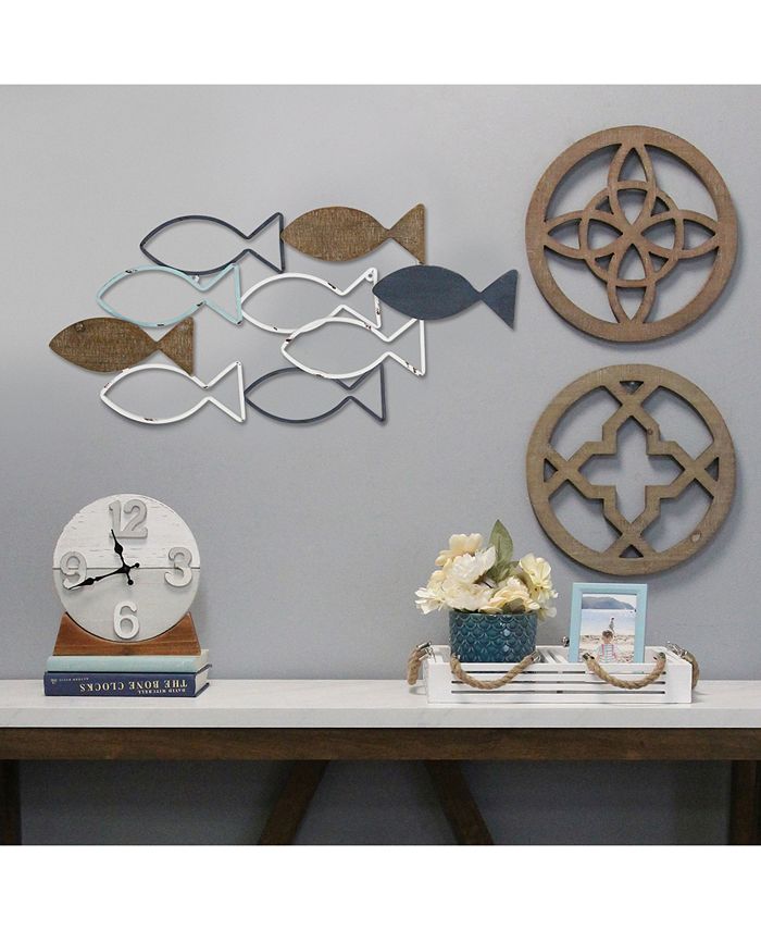 Stratton Home Décor Stratton Home Decor Wood Medallion Wall Decor - Macy's
