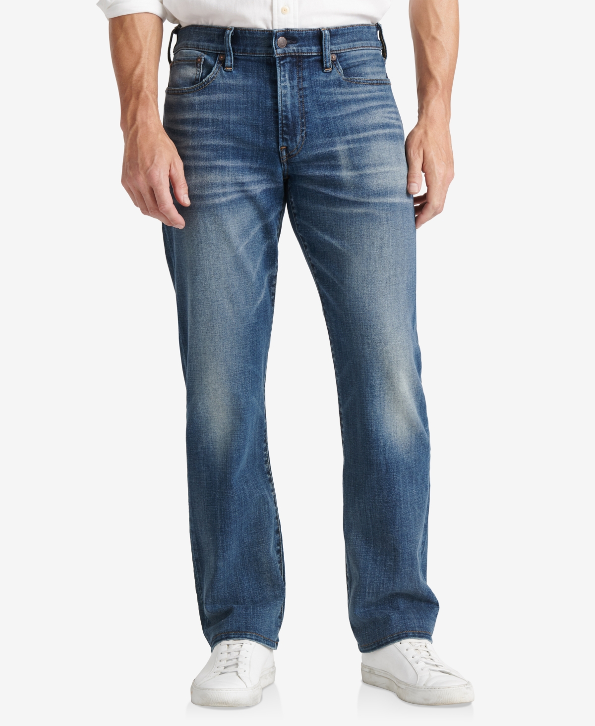 Click here for Lucky Brand Mens 363 Straight Coolmax Jeans - Harr... prices