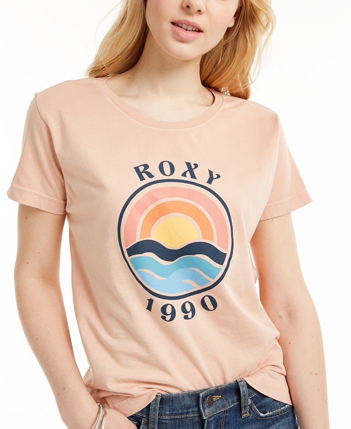 Roxy Old School Days T-Shirt - Macy's