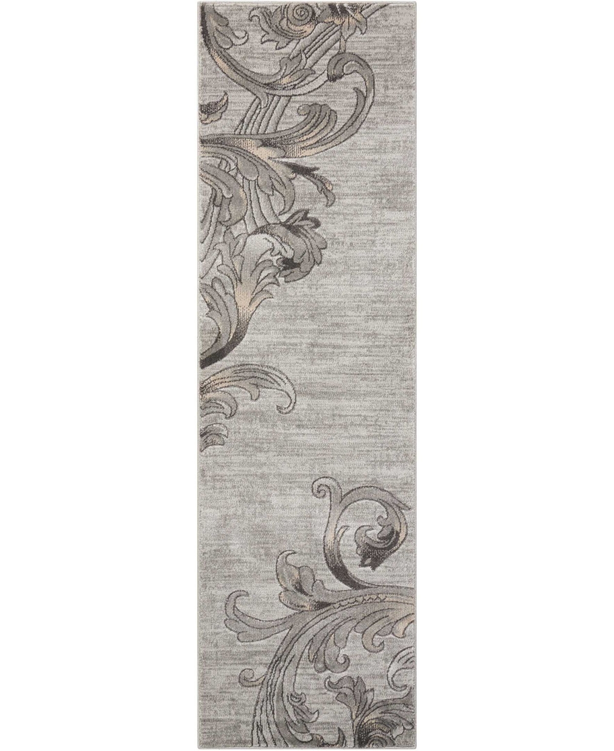 Click here for Long Street Looms Samuel SAM05 Slate 22 x 76 Runne... prices