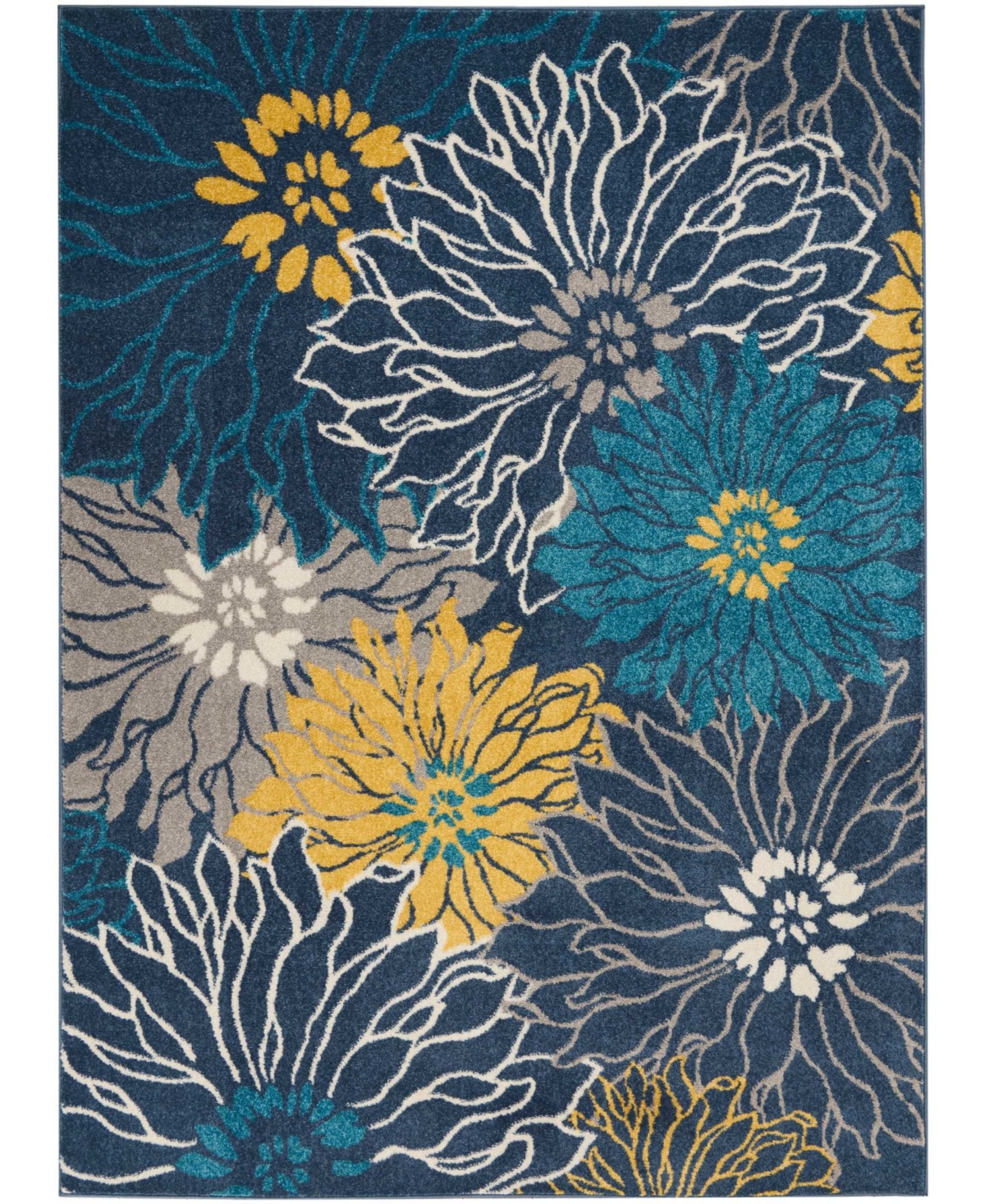 Click here for Long Street Looms Zeal ZEA17 53 x 73 Area Rug - Bl... prices