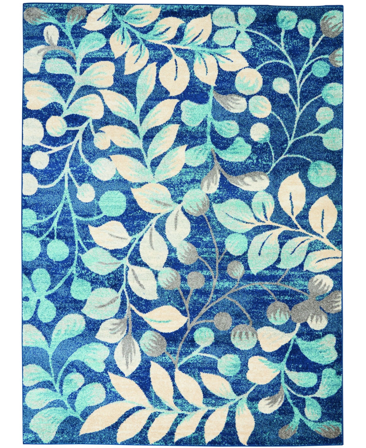 Click here for Long Street Looms Peace PEA03 Navy 6 x 9 Area Rug... prices