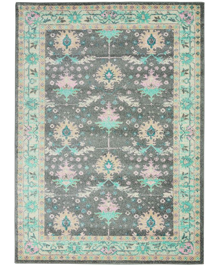 Long Street Looms Peace PEA10 5'3" x 7'3" Area Rug - Macy's