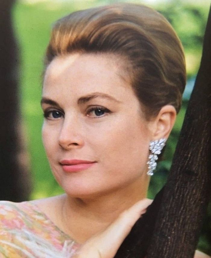 Grace Kelly Collection Rhodium Plated Floral Drop Clip On Earring - Macy's