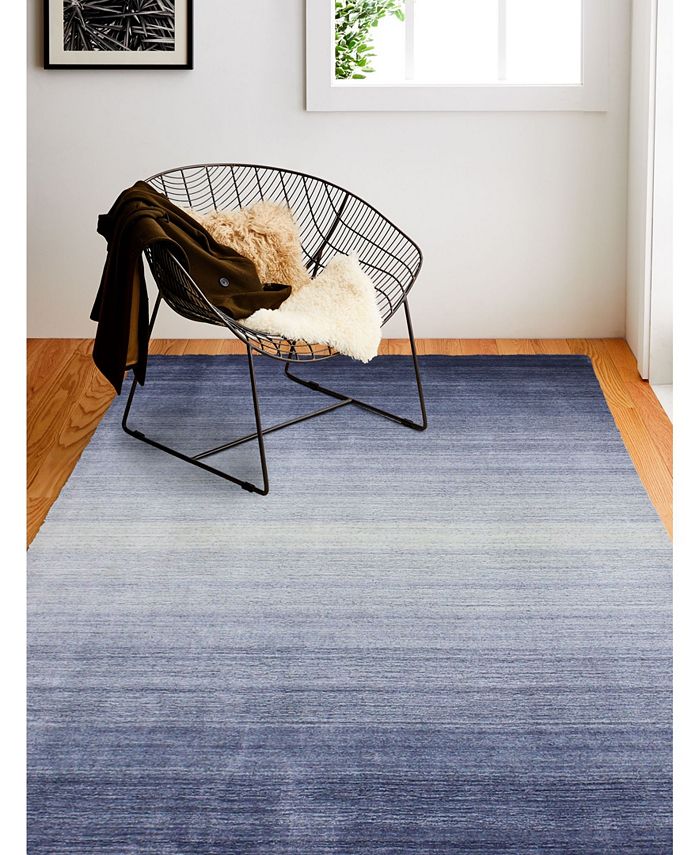 BB Rugs Land H115 Slate 7'9" x 9'9" Area Rug - Macy's