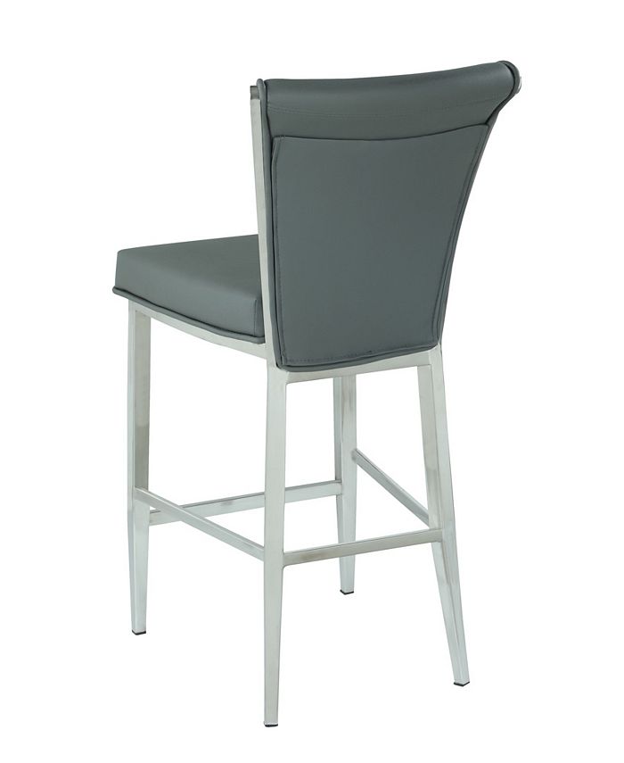 Chintaly Joy Flare Back Counter Stool - Macy's