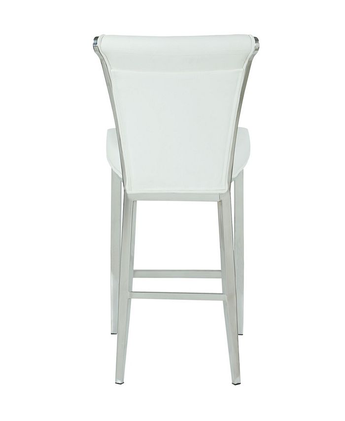 Chintaly Joy Flare Back Counter Stool - Macy's