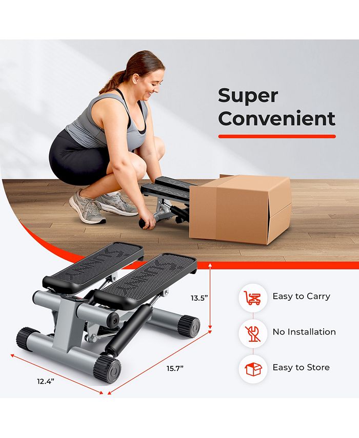 Sunny Health & Fitness Mini Stepper with Bands - Macy's