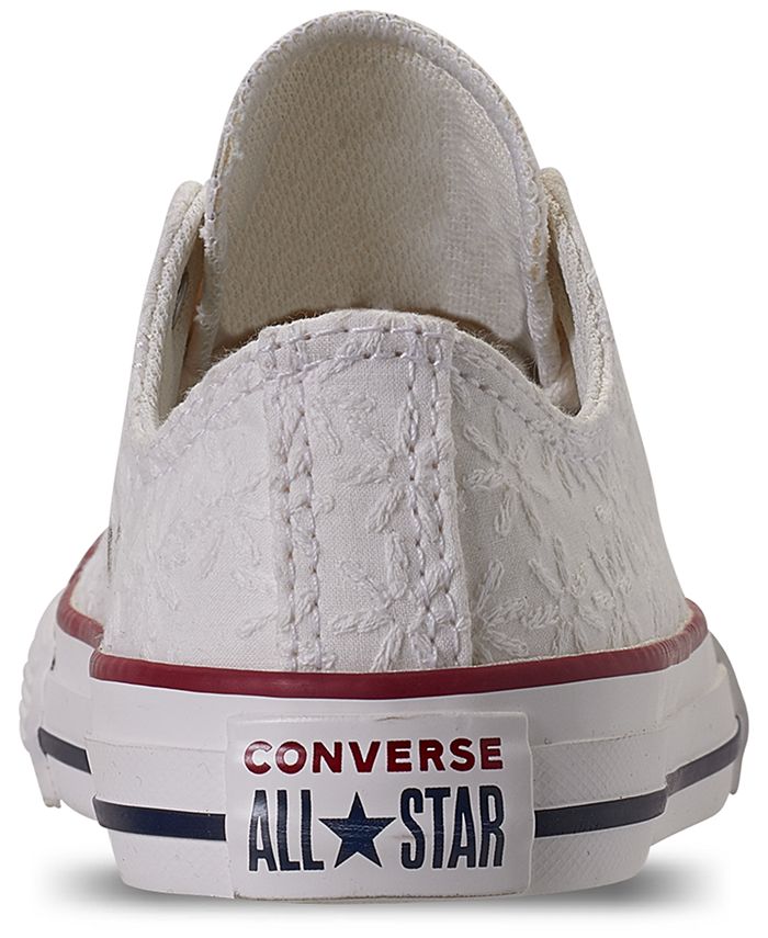 Converse Little Girls' Little Miss Chuck Taylor All Star Low Casual ...