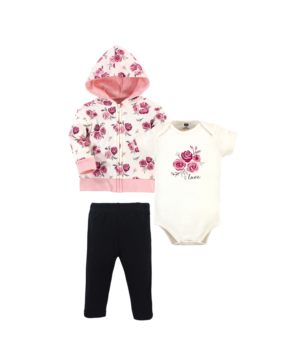 Click here for Hudson Baby Baby Girls Hudson Cotton Hoodie  Bodys... prices