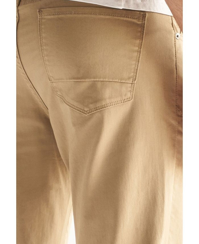 Devil-Dog Dungarees Men's Slim Fit Performance Stretch Denim Jeans, Tan ...