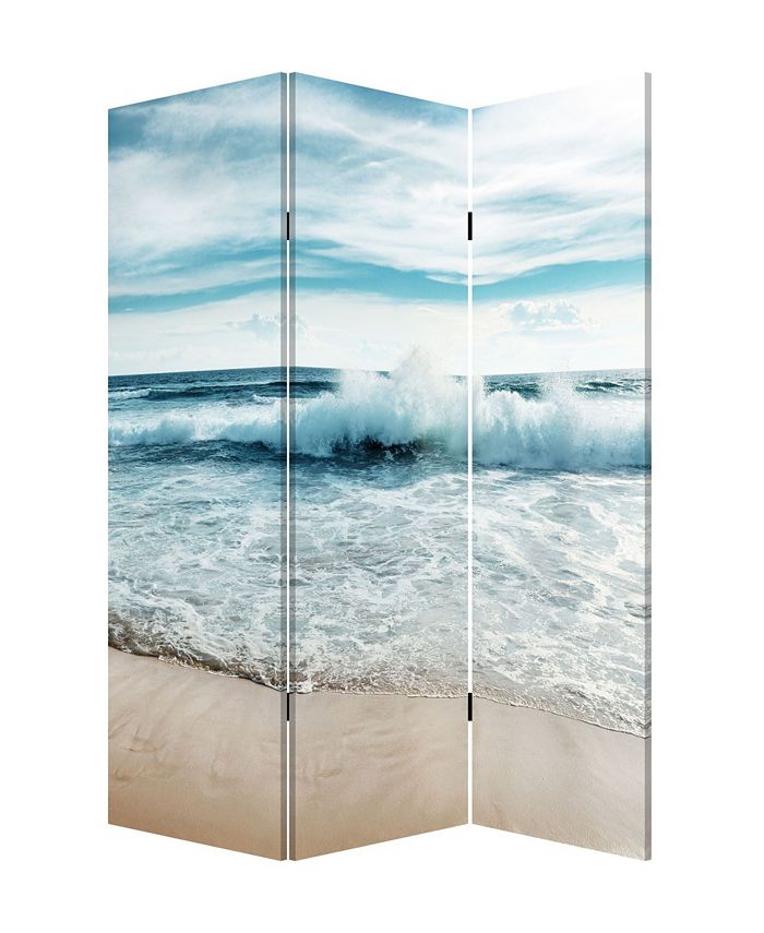 Screen Gems Coastal Double sided with different Design 3 Panel Surf's ...