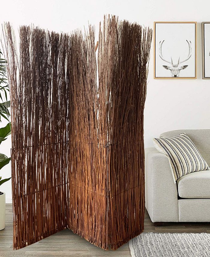 Screen Gems Handmade 3 Panel 7' x 7' Adirondack Screen - Macy's