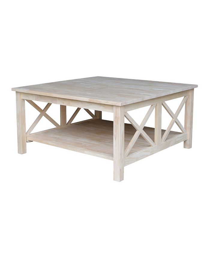 International Concepts Hampton Square Coffee Table - Macy's