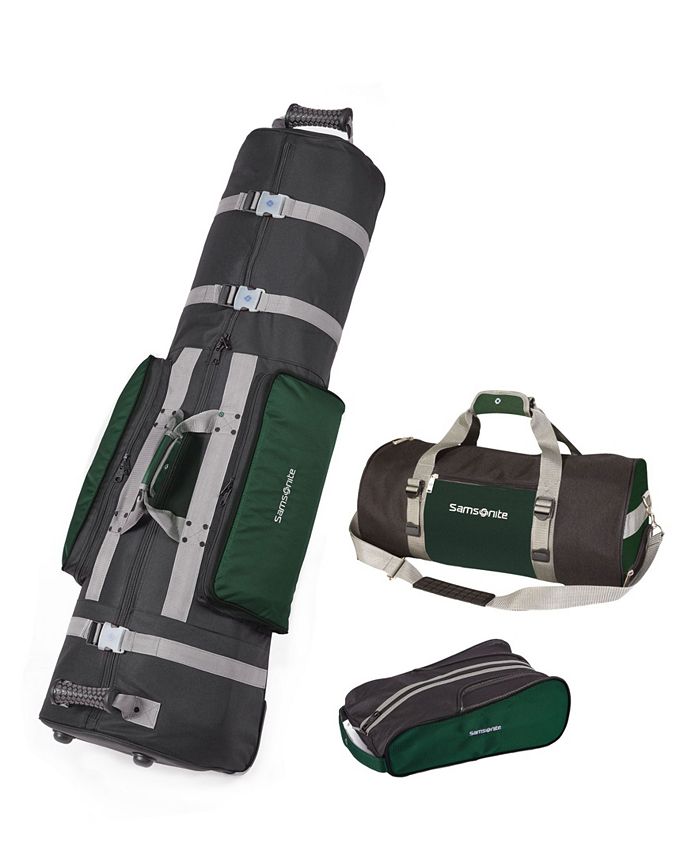 Samsonite Deluxe 3 Piece Golf Travel Set - Macy's