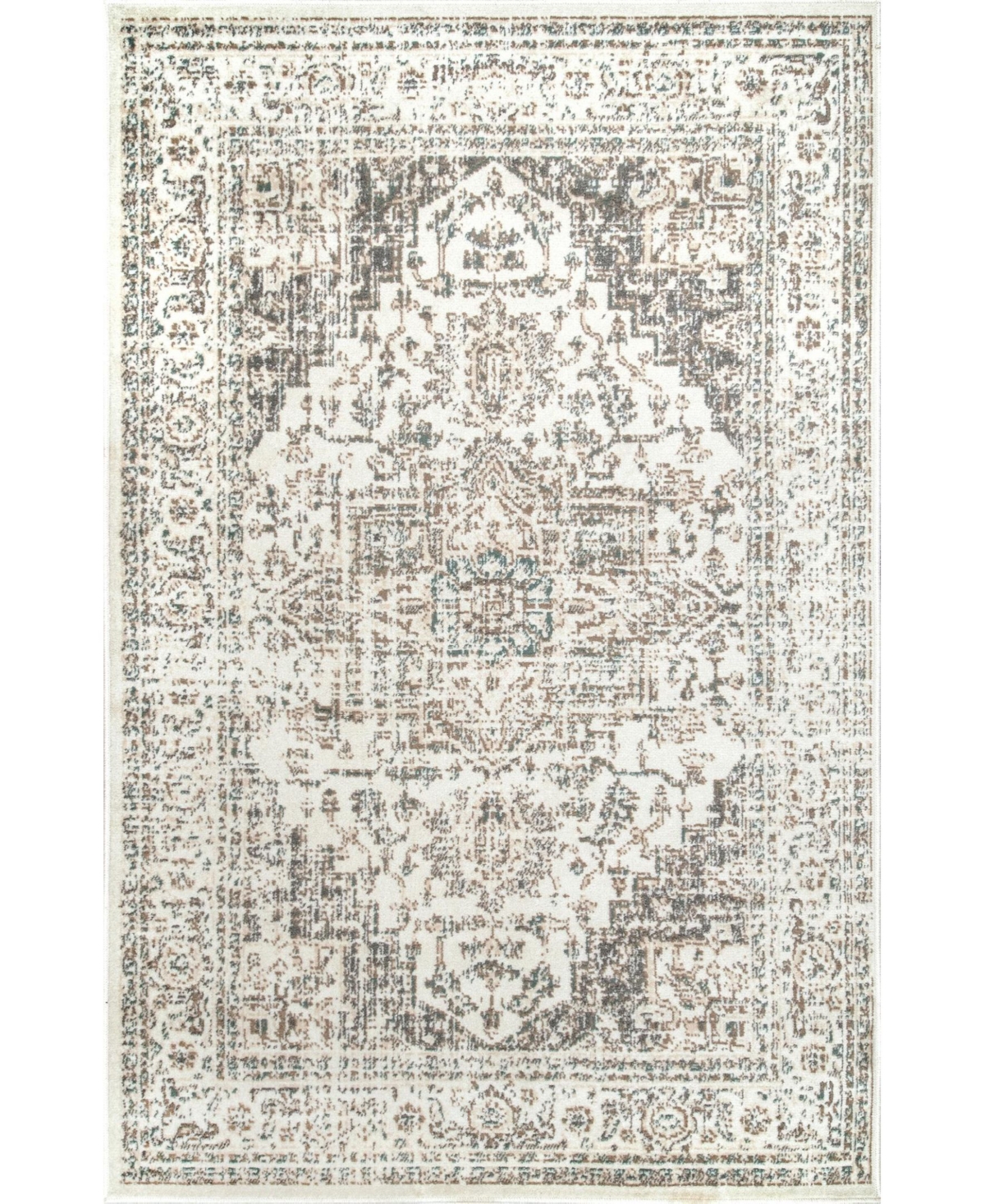 Click here for nuLoom Manor Vintage-Inspired Tanith Cream 8 x 10... prices