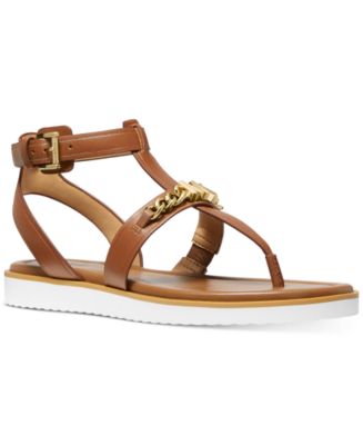Michael Michael Kors Farrow Thong Sandals - Macy's