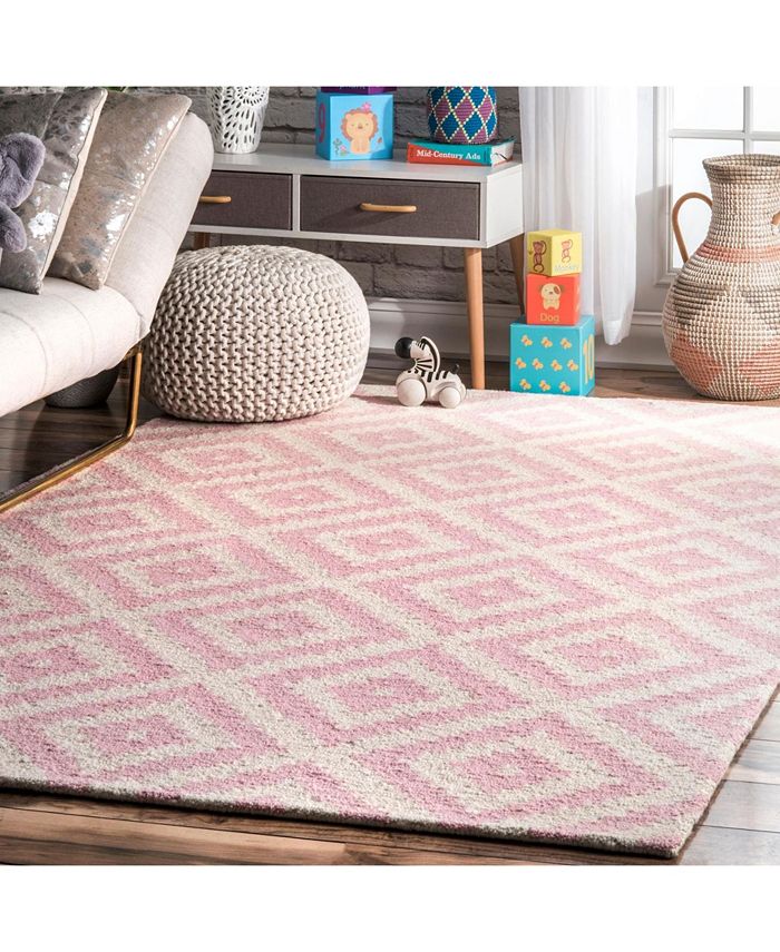 nuLoom Harmony Contemporary Kellee Rose 7'6" x 9'6" Area Rug - Macy's