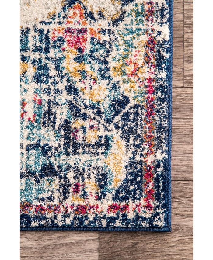 nuLoom Bodrum Vintage-Inspired Medallion Maranda 8' x 10' Area Rug - Macy's