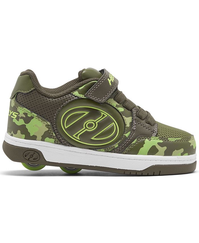 Heelys Little Boys Plus X2 Light-Up Wheeled Stay-Put Closure Casual ...