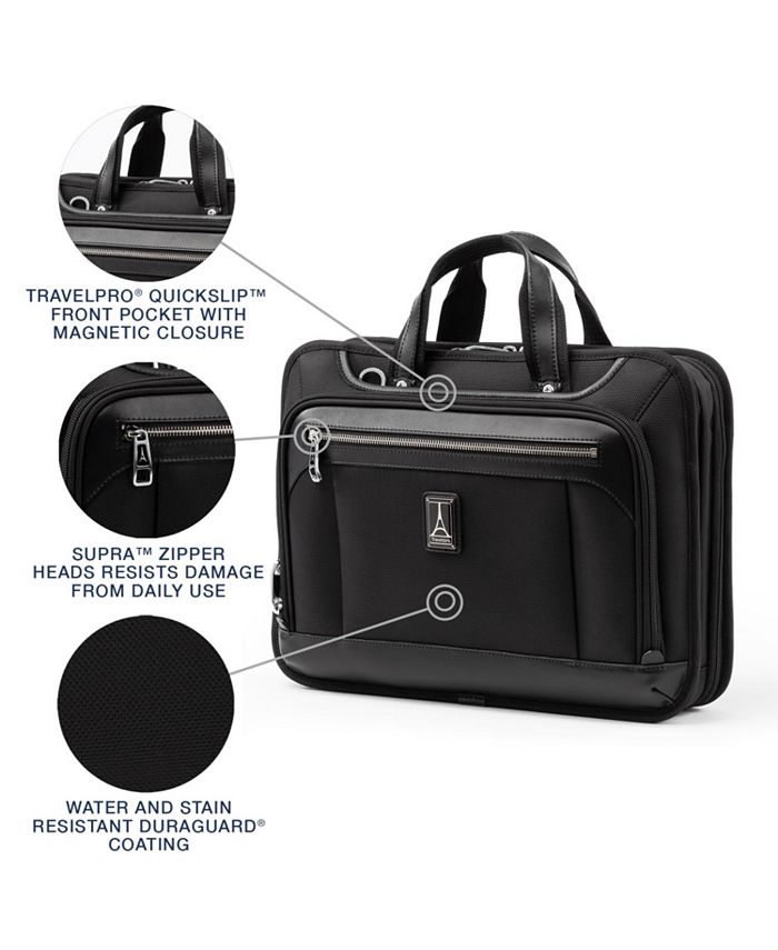 Travelpro Platinum Elite Slim Business Brief & Reviews - Laptop Bags ...