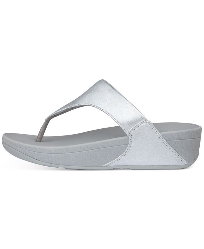 FitFlop Women's Lulu Leather Toe-Thongs Sandals - Macy's
