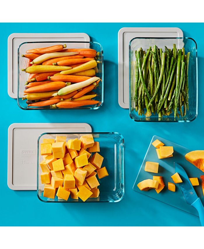 Pyrex Simply Store 6-Pc. Bulk Storage Set - Macy's