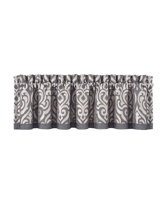 J Queen New York Tribeca Straight Window Valance - Macy's