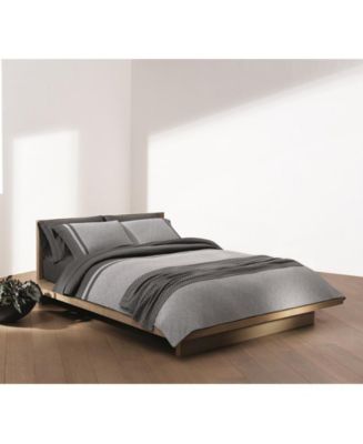 Calvin Klein Strata Bands Duvet Cover - Macy's