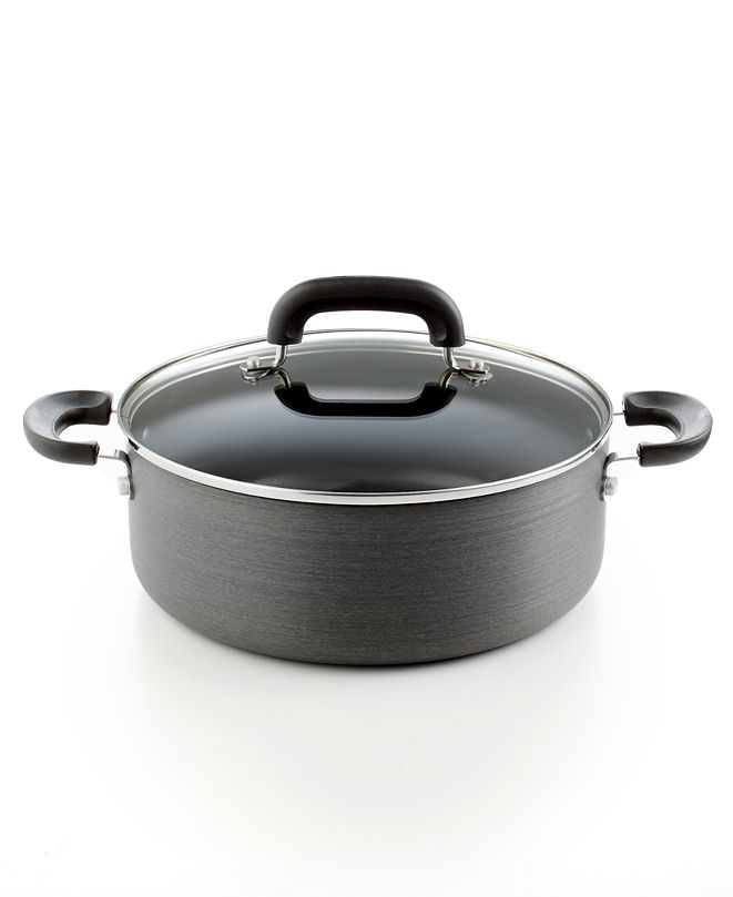 Tools of the Trade Hard Anodized Nonstick 5 Qt. Covered Chili Pot ...