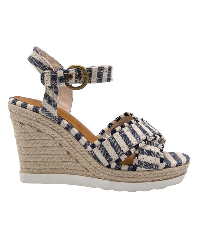 Sugar Women's Fave Platform Wedge Sandals - Macy's