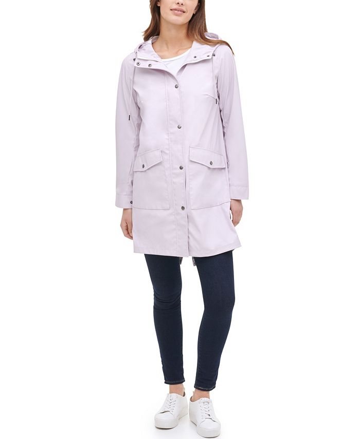 Levi's Midweight Rubberized Rain Fishtail Parka Jacket - Macy's
