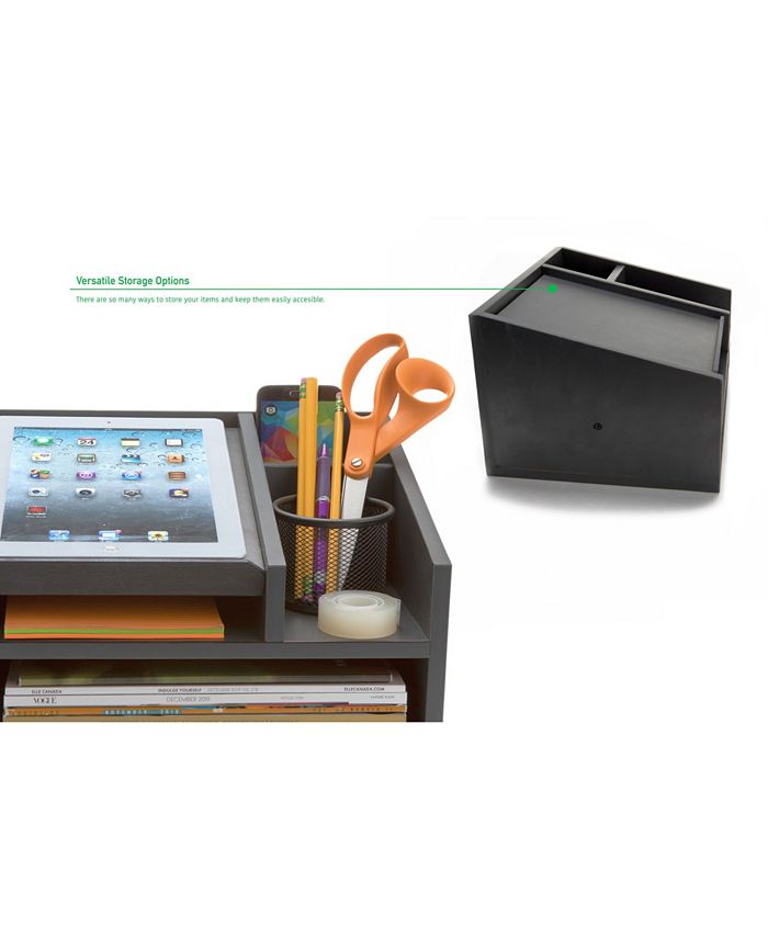 Mind Reader Wood Office Desk Organizer - Macy's