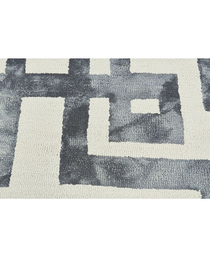 Feizy Lorrain R8568 Slate 8' x 11' Area Rug - Macy's