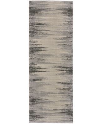 Feizy Akhari R3674 Ivory 2'10" x 7'10" Runner Rug - Macy's