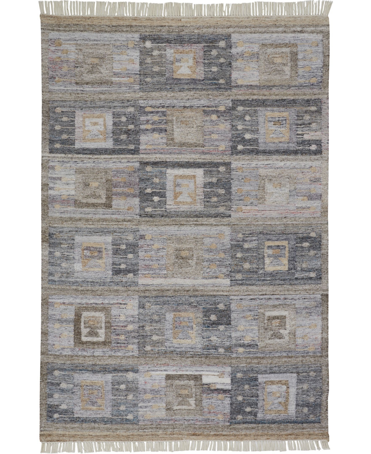 Click here for Feizy Beckett R0816 Charcoal 5 x 8 Area Rug - Char... prices