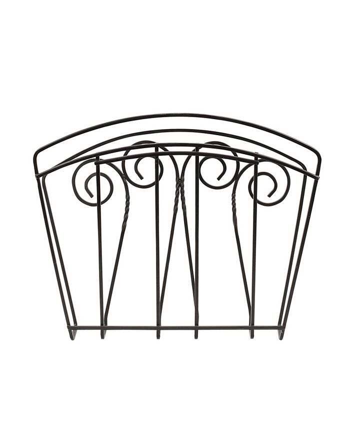 Spectrum Scroll Wall Mount Magazine Rack - Macy's