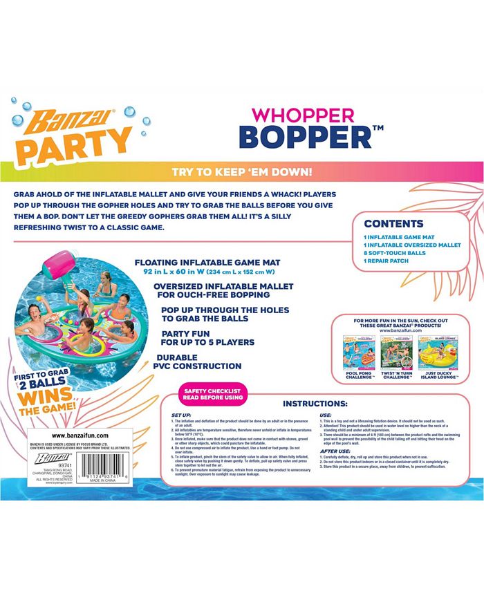 Banzai Whopper Bopper Pool Float Game - Pool Toy - Macy's