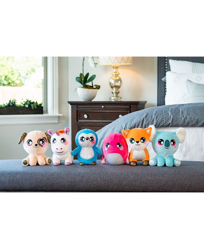 First and Main Squeezamals 3Deez Deluxe Stuffed Animals, Slow-Rise Foam ...