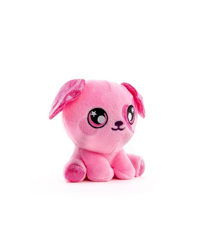 First and Main Squeezamals 3Deez, Slow-Rise Foam Stuffed Animals, Pink ...