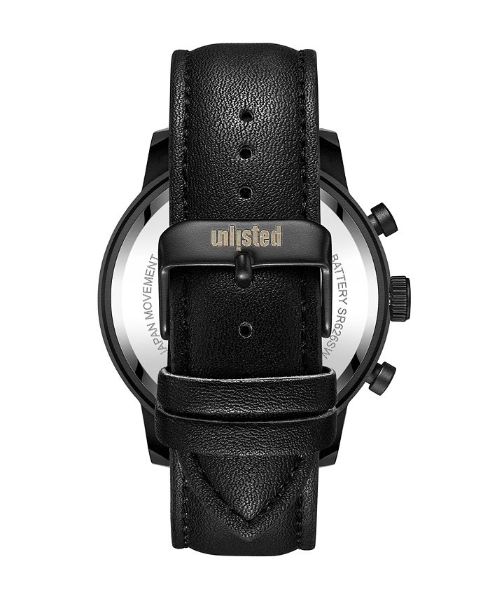 Unlisted Kenneth Cole Classic Watch, 45MM - Macy's