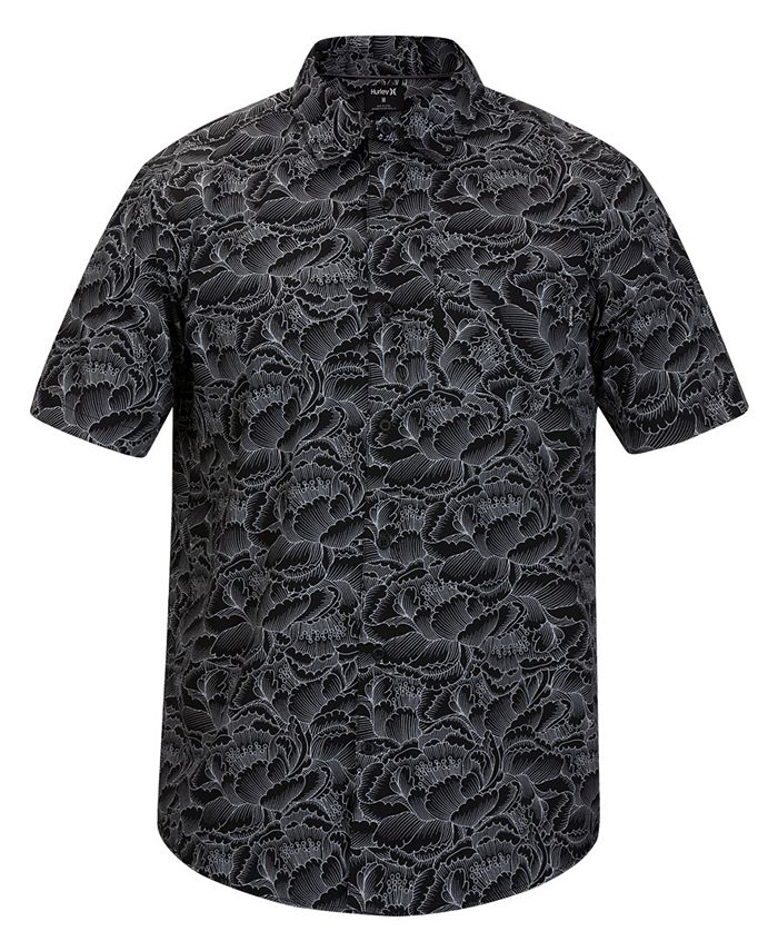 Hurley Men's Botan Short Sleeve Button Up Shirt - Macy's