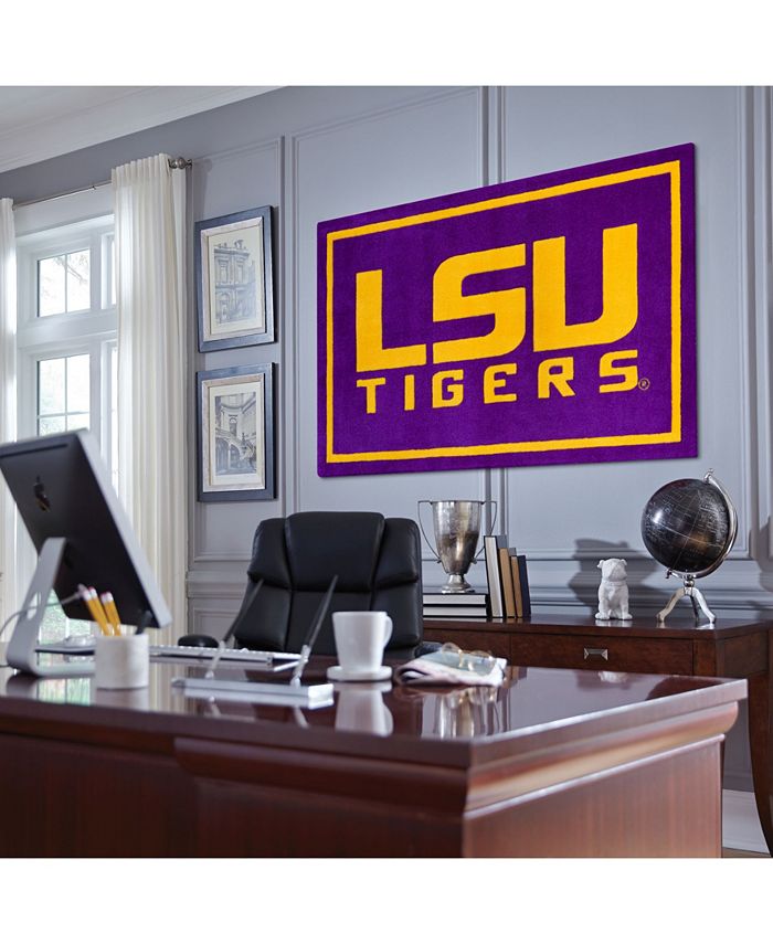 Luxury Sports Rugs Lsu Colls Purple 3'2" x 5'1" Area Rug - Macy's